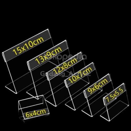 Jual PAPAN NAMA MEJA/ DESK NAME TAG TEBAL 2mm - 6cmx4cm - 9cmx6cm ...