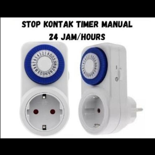 Jual Stop Kontak Timer Manual 24 hours / 24 Jam - Besar - Jakarta Barat ...
