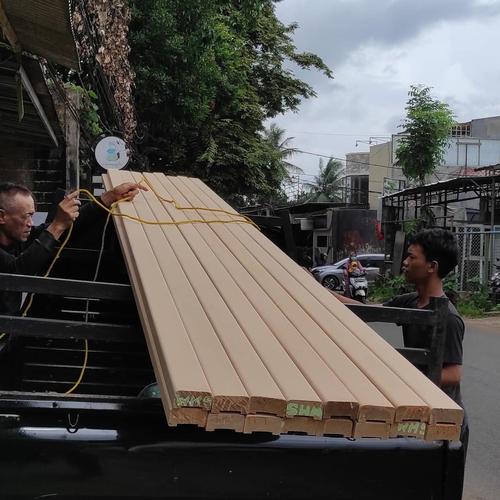 Jual handrail kayu tangga hand railing kayu ulin (invoice) - Kota ...