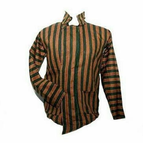 Jual surjan lurik hitam xxl jumbo pakaian adat jawa - Kab. Magelang ...