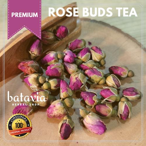 Jual Rose Bud Tea Teh Bunga Mawar Kering Rose Tea Premium Herbs Time ...