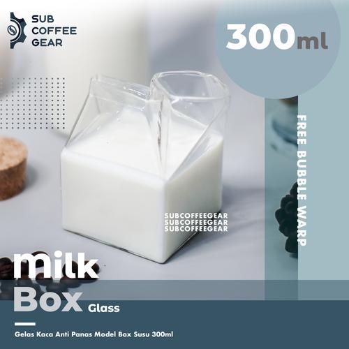 Jual Milk Jug Gelas Susu Model Kotak Susu Karton Susu Milk Pitcher ...