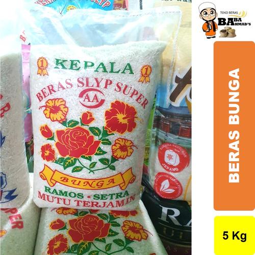 Jual BERAS SETRA RAMOS CAP BUNGA - 5KG/10KG/20KG - 5 Kg Premium - Kota ...