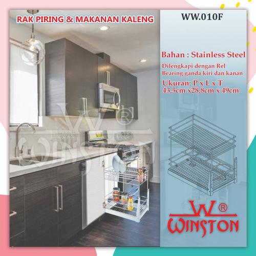 Jual Rak Tarik Stainless Winston WW 010 F for Kitchen Set Kabinet ...
