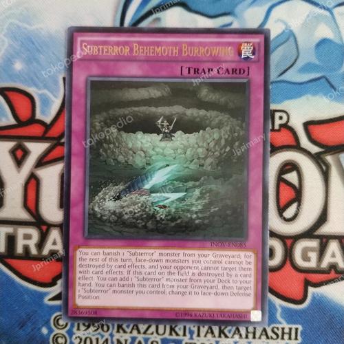 Jual yugioh subterror behemoth burrowing INOV original - Jakarta Barat ...