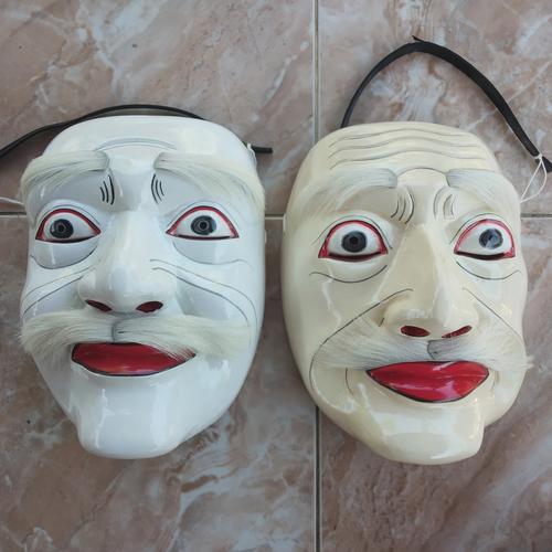 Jual Topeng Tua tarian khas Bali - Putih - Kab. Gianyar - Sukawati ...