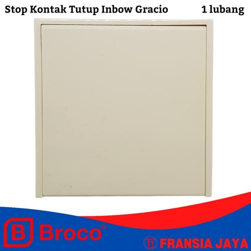 Jual Stop Kontak InBow | IB Tanam Tembok | Dinding | Gracio dengan Tutup - Kota Depok - TB ...