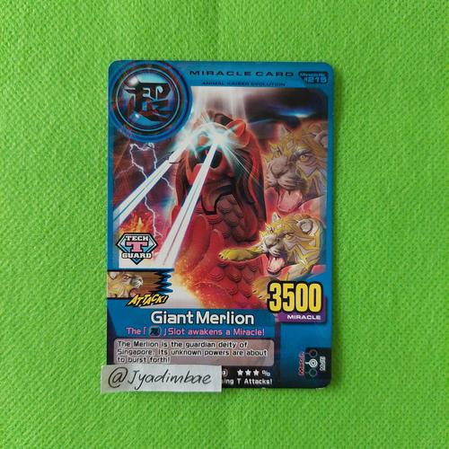 Jual ANIMAL KAISER MIRACLE CARD GIANT MERLION EVO 7 - Kab. Kubu Raya ...