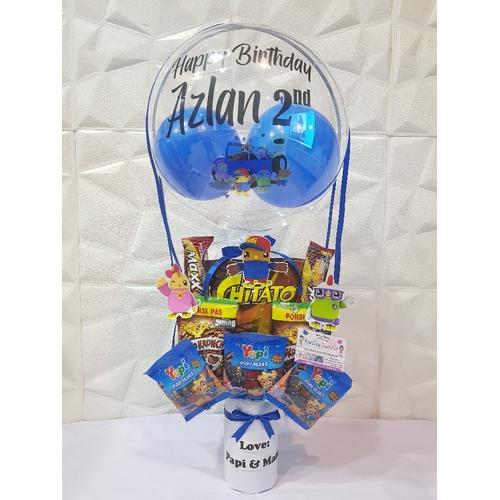 Jual Custom / Ready Stiker Balon PVC Bobo Bening Transparan Bisa Cetak ...