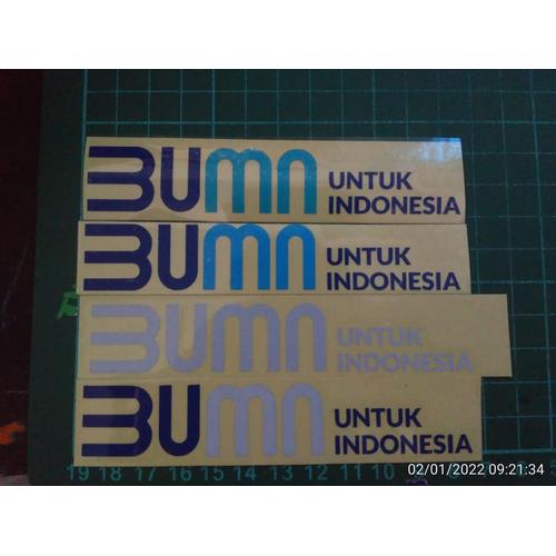 Jual Stiker Sticker BUMN Untuk Indonesia Badan Usaha Milik Negara ...