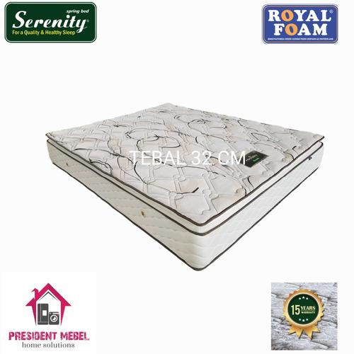 Jual kasur springbed elite serenity eternity - Putih, 160x200 - Kota ...