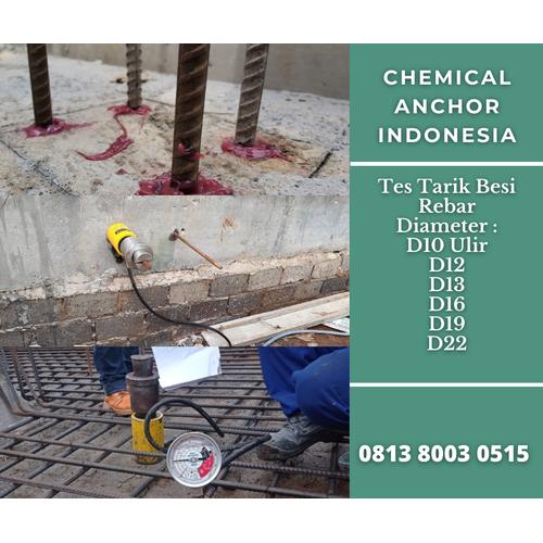 Jual Tes TArik Besi Rebar - Kota Tangerang - Chemical Anchor (Angkur ...