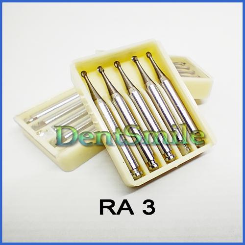 Jual Dental carbide bur round bulat low speed / dental bur / bor gigi ...
