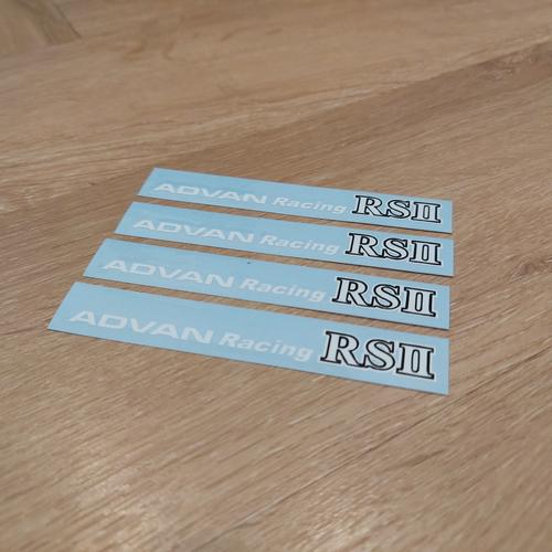 Jual Stiker velg Advan Racing RS2 - Putih - Kab. Tangerang - Stickytoms ...