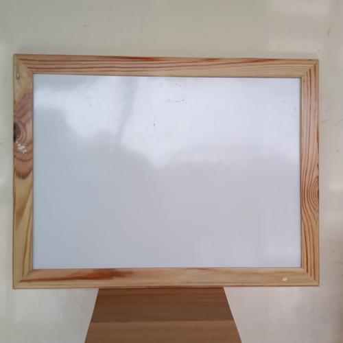 Jual Papan Tulis Kayu Whiteboard untuk kafe dll/ Frame Aestetic - Kab ...