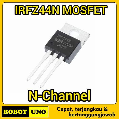 Jual Mosfet IRFZ44N N Channel Transistor Mosfet IRFZ44 IRFZ 44 - Kota Medan - Robot-Uno | Tokopedia