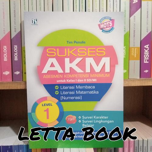 Jual BUKU SUKSES AKM LEVEL 1 UNTUK SD/MI KELAS I-II K13 REVISI - Jakarta Timur - LETTA BOOK ...