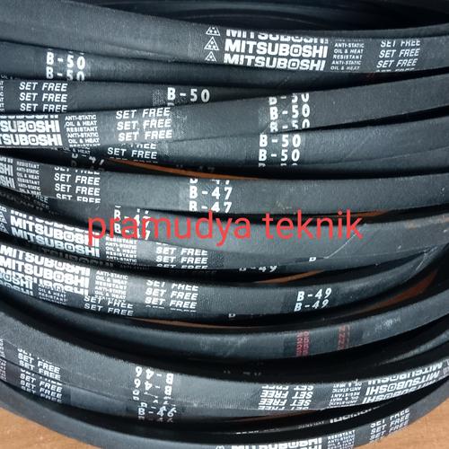 Jual v belt / fanbelt mitsuboshi B46 B47 B48 B49 B50 - B46 - Kota ...