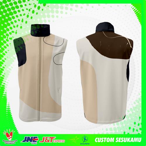 Jual Rompi Parasut Custom Printing Wanita Pria Vest Olahraga - #GRADE B ...
