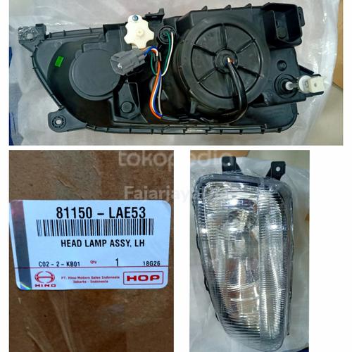 Jual Head lamp Lampu depan Hino lohan HOP - Kiri - Jakarta Pusat ...