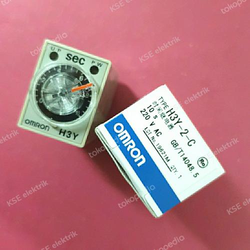Jual Timer Omron(asli) H3Y-2- C (10s / 220vac)8pin - Jakarta Pusat - KSE elektrik | Tokopedia