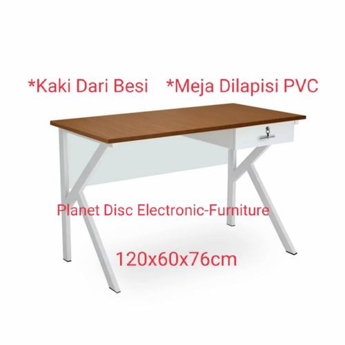 Jual Meja Belajar Meja Kerja Meja Kantor Meja kaki besi Meja PVC - Kota ...