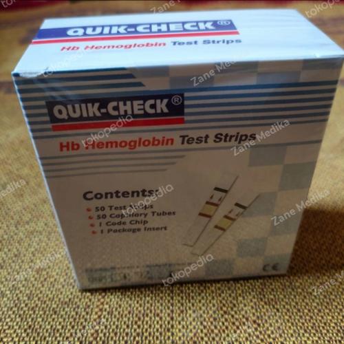 Jual Quick Check HB Hemoglobin Test Strip - Jakarta Utara - Zane Medika ...