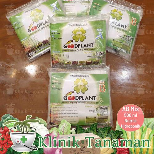 Jual Pupuk AB Mix Nutrisi Tanaman Hidroponik ABMix Sayur Sayuran Daun ...