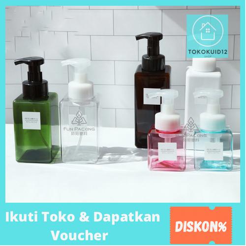 Jual Botol Sabun Cair Pump Refill Lucu Travel Plastik Kotak Shampoo ...