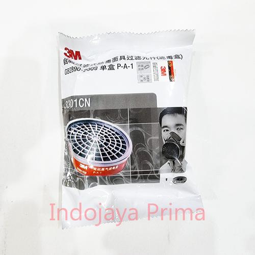 Jual 3M 3301 CN Cartridge Organic Filter For 3M 3200 3100 Masker ...