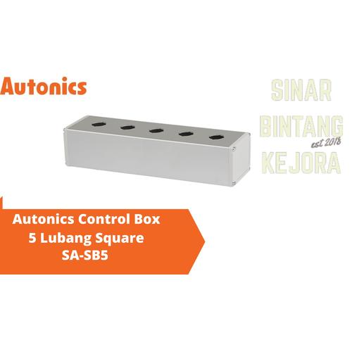Jual Autonics Control Box 5Lubang Autonics SA-SB5 diameter 22mm lubang ...