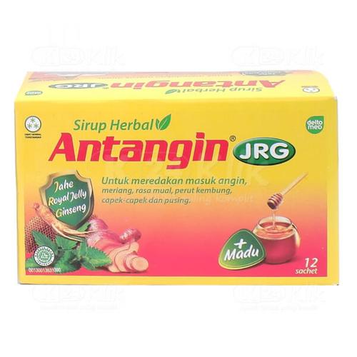 Jual ANTANGIN JRG + MADU @12 SACHET HERBAL JAHE ROYAL JELLY GINSENG ...