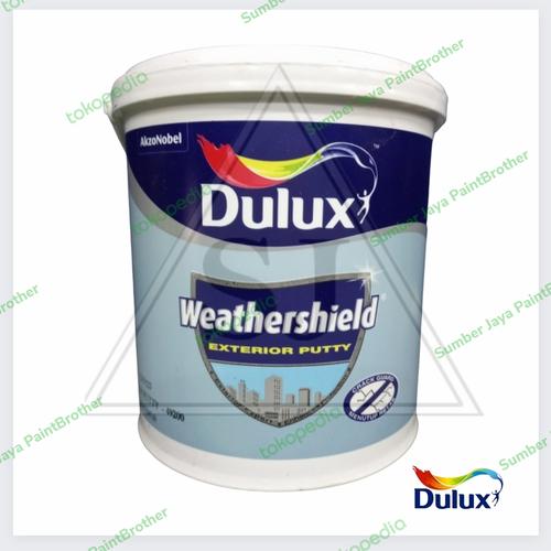 Jual Cat Plamir Exterior Dulux Weathershield Putty Gln - Plamir Tembok ...