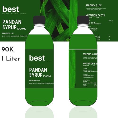 Jual BEST Pandan Syrup - Sirup Pandan untuk Hotel, Resto, Cafe - Kota ...
