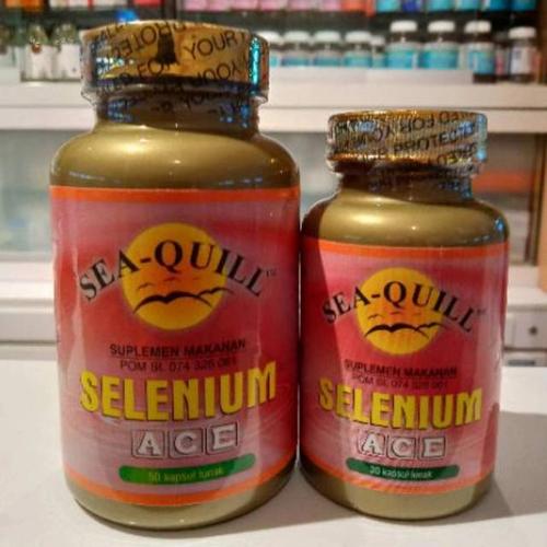 Jual Sea Quill Selenium Ace isi 30 dan 50 Kapsul - 50 Kapsul - Kota ...