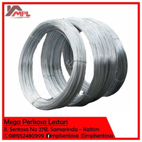 Jual KAWAT SENG GALVANIS BWG 14" / KAWAT LAS KARBIT / KAWAT LICIN PUTIH ...