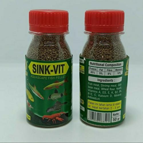 Jual Pakan Tenggelam SINK VIT Udang Ikan Hias Lobster Aquascape ...