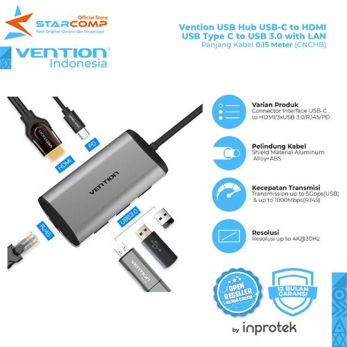 Jual Vention USB Hub USB-C to HDMI Multiport USB Type C to USB 3.0 with ... Jual Vention USB Hub USB-C to HDMI Multiport USB Type C to USB 3.0 with ...