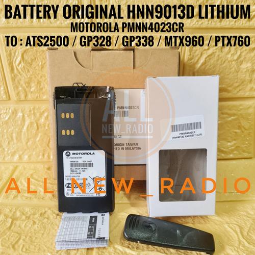 Jual BATRE HT MOTOROLA ATS2500 GP338 GP328 LITHIUM HNN9013D ORIGINAL ...