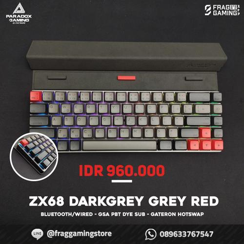 Jual Paradox Gaming ZX68 / ZX-68 DGGR Hotswap BT Wired Mechanical ...