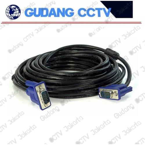 Jual Kabel VGA 10 Meter Male to Male - Jakarta Barat - Gudang CCTV Jakarta | Tokopedia