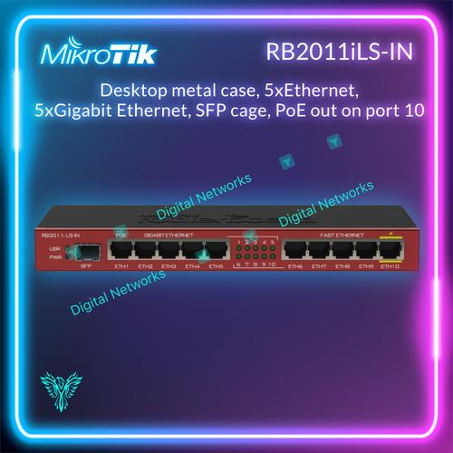 Jual Mikrotik 2011iLS IN Mikrotik RB2011iLS IN Mikrotik RB2011 iLS IN ...
