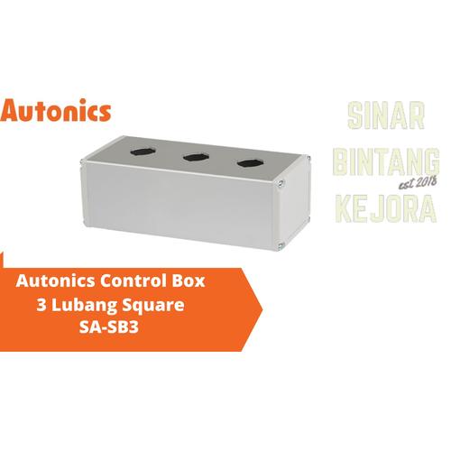 Jual Autonics Control Box 3 Lubang SA-SB3 Diameter 22mm lubang - Kota ...