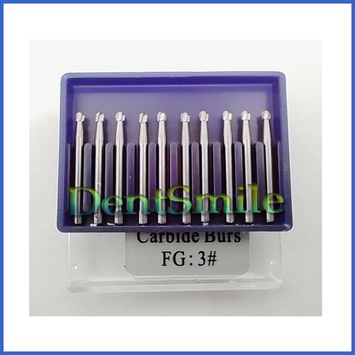 Jual Dental carbide bur round bulat highspeed / dental bur / bor gigi ...