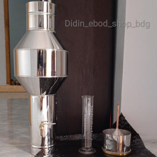 Jual Ombrometer alat ukur curah hujan standar BMKG + GLAS ukur 250mm ...