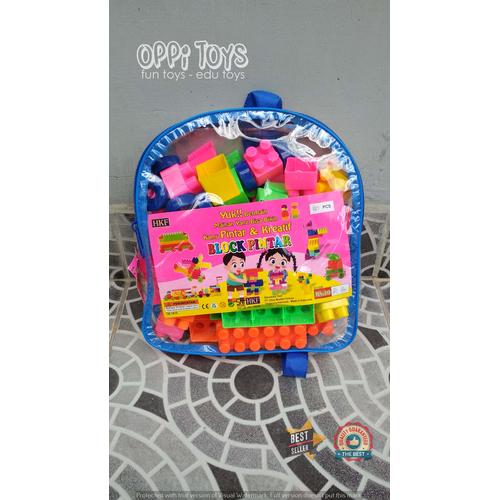 Jual Mainan Edukasi Anak LegoBlock - Lego balok bloks isi 80pcs besar ...