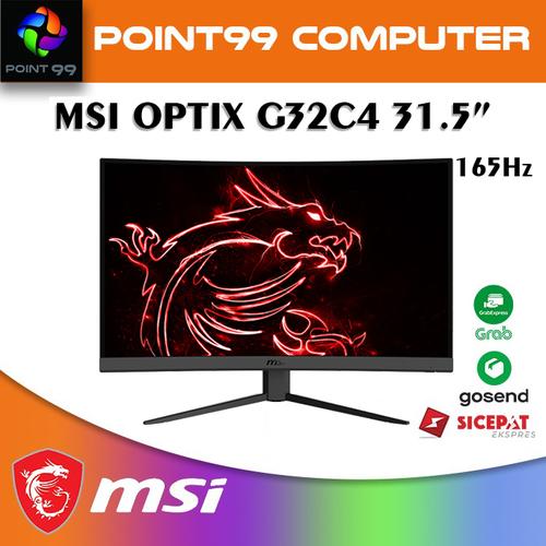 Jual MSI Optix G32C4 31.5" Inch VA 165Hz 1ms FreeSync Curved Gaming ...