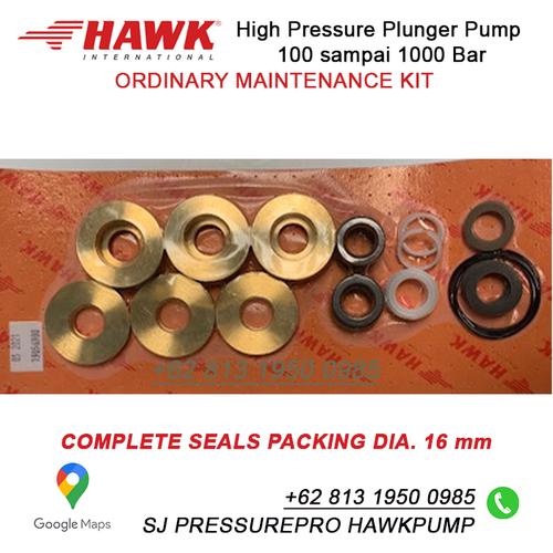 Jual COMPLETE SEALS PACKING DIA. 16 mm Hawk Pump type PX 500 Bar - Kota Bekasi - SJ PRESSURE-PRO ...