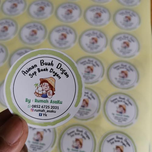 Jual desain logo label usaha standar - Kota Palembang - Syamil_Printing ...