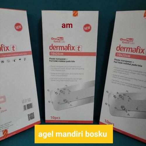 Jual dermafix 10 x 25 one med/plester luka caesar,sesar plester anti ...